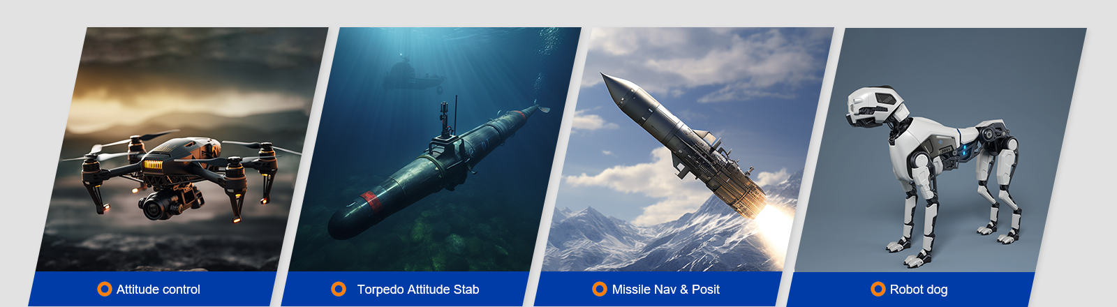 High-Performance Three-Axis Fiber Optic Gyroscope, Accurate IMUs - Blue ...